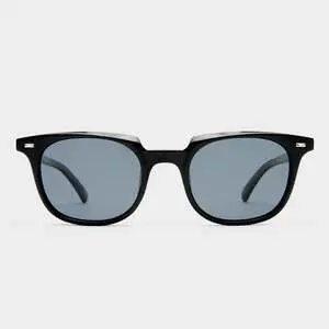Le Specs Le Resolu Polarized D-frame Sunglasses - Black