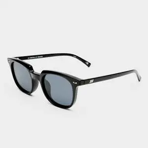 Le Specs Le Resolu Polarized D-frame Sunglasses - Black