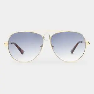 Le Specs Abracadabra Sunglasses - Bright Gold