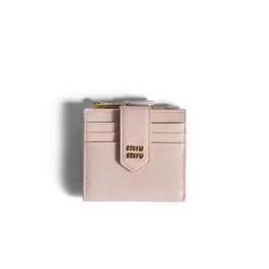 Miu Miu Small Leather Wallet - Gem