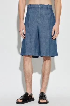 JIL SANDER Bermuda Denim Shorts