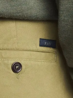 FAY Capri Pants - Green