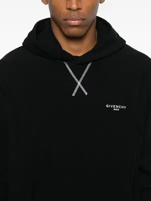 Givenchy Logo Cotton Hoodie