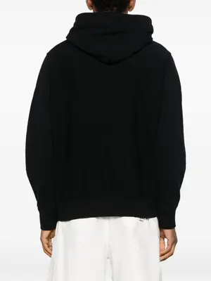 Givenchy Logo Cotton Hoodie - Black