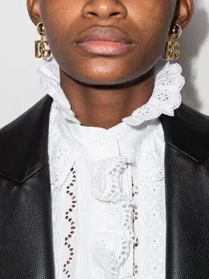 Dolce & Gabbana Dg Logo Clip-on Earrings