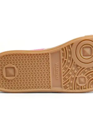 Valentino Garavani Upvillage Leather Sneakers - Pink