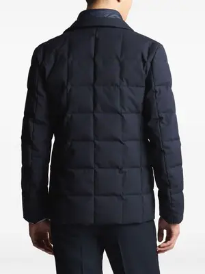 FAY Short Down Jacket - Blue