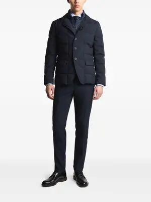 FAY Short Down Jacket - Blue