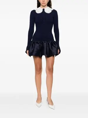 SELF-PORTRAIT Mini Dress - Blue