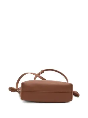 Loewe Flamenco Leather Mini Clutch - Brown