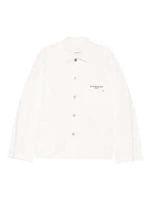 Givenchy Denim Cotton Trucker Jacket - White