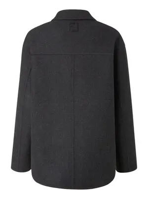 Fendi Double-breasted Coat - Grey