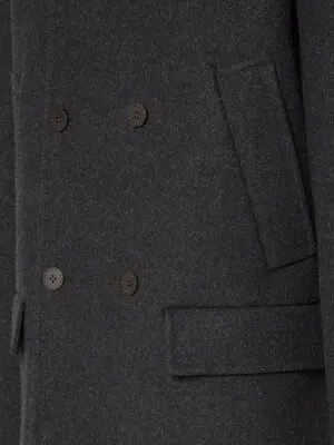 Fendi Double-breasted Coat - Grey