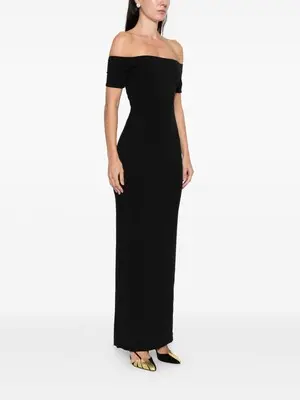 Solace London Nile Maxi Dress - Black