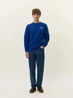 LES DEUX Hoodie West Side - Blue
