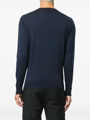 John Smedley Crewneck Jumper - Green