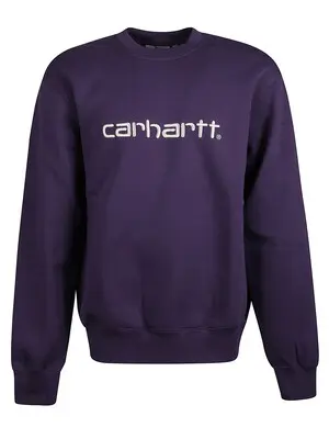 Carhartt Work In Progress Embroidered Sweatshirts Hoodies For Men
