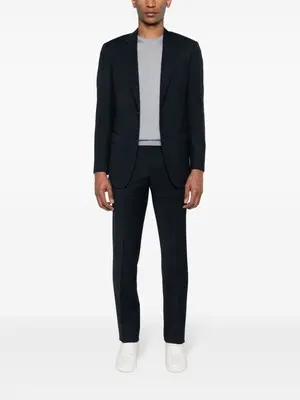 Giorgio Armani Virgin Wool Suit - Blue