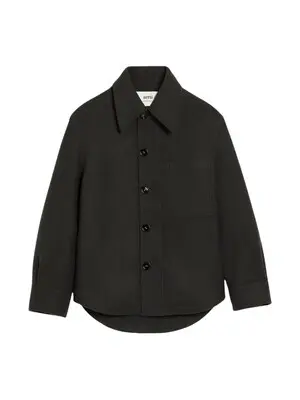 Ami Wool Jacket - Grey