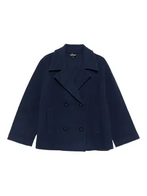 Emporio Armani Button Detailed Coats For Women