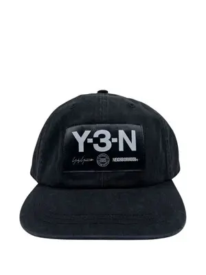 Y-3 X NBHD Cap With Logo - Black