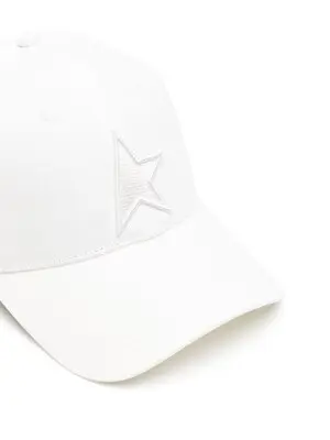 GOLDEN GOOSE Embroidered Logo Baseball Cap - Beige