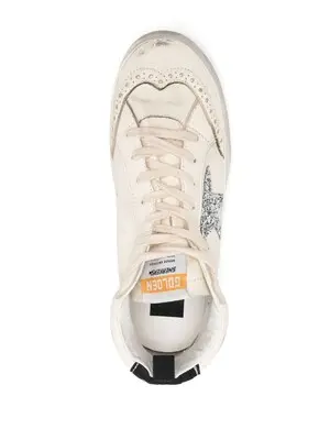 GOLDEN GOOSE Mid Star Leather Sneakers