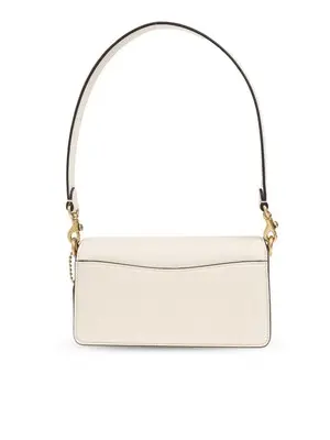 COACH Tabby 20 Leather Shoulder Bag - White