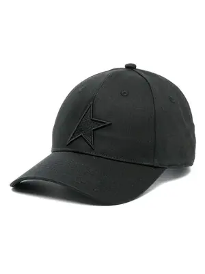 GOLDEN GOOSE Logo Baseball Cap - Black