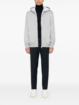 Brunello Cucinelli Cotton-blend Hoodie - Grey