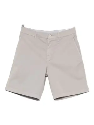 Brunello Cucinelli Cotton Bermuda Shorts - Brown