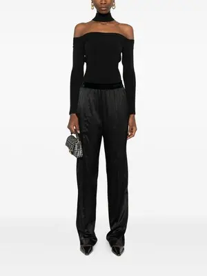TOM FORD Pajama Silk Trousers - Black