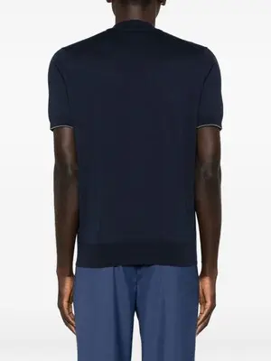 Brunello Cucinelli Cotton Sweater - Blue
