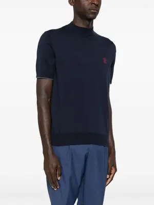 Brunello Cucinelli Cotton Sweater - Blue