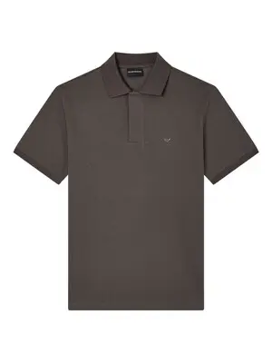 Emporio Armani Logo Cotton Polo Shirt
