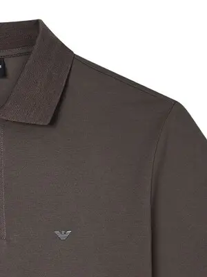 Emporio Armani Logo Cotton Polo Shirt
