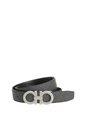 FERRAGAMO Reversible Gancini Belt