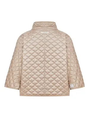 Max Mara Quilted Nylon Cape