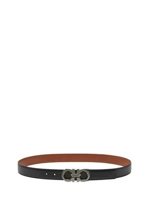 FERRAGAMO Reversible Gancini Belt