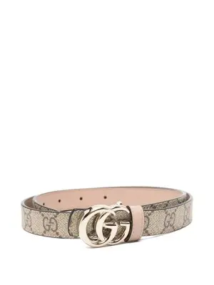 Gucci Gg Marmont Leather Belt - Pink