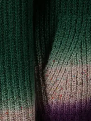 Sacai Wool Cardigan - Green