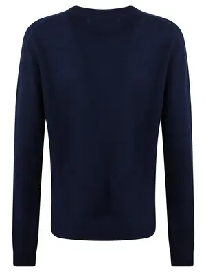 ALLUDE Cashmere Sweater - Blue