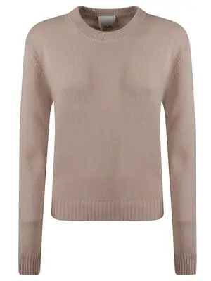 ALLUDE Cashmere Sweater - Beige
