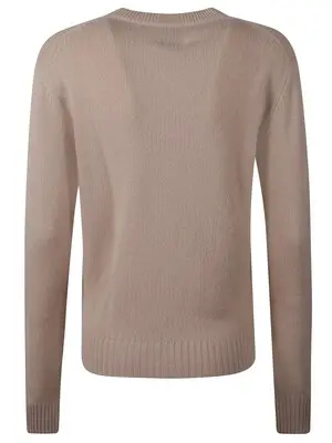 ALLUDE Cashmere Sweater - Beige