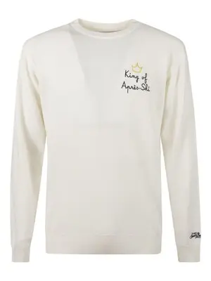 MC2 SAINT BARTH Printed Heron Sweatshirt - White