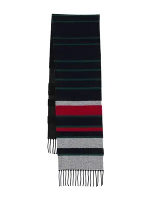 Paul Smith Wool Blend Scarf - Blue