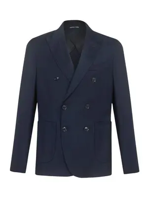 Boglioli Double-breasted Wool Jacket