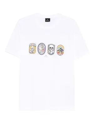 Paul Smith Printed T-shirt - White