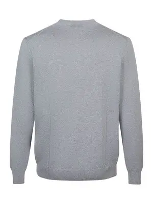 FAY Fine Wool Sweater - Grey