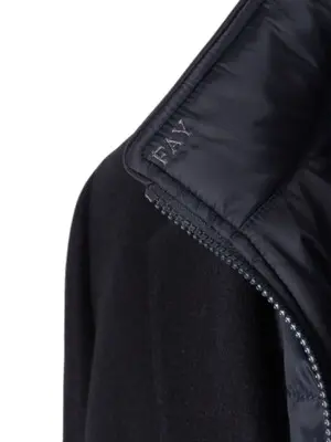 FAY Wool Bottoned Coat - Blue